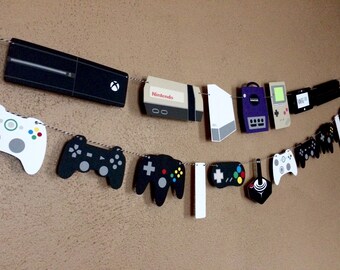 Video game signs | Etsy