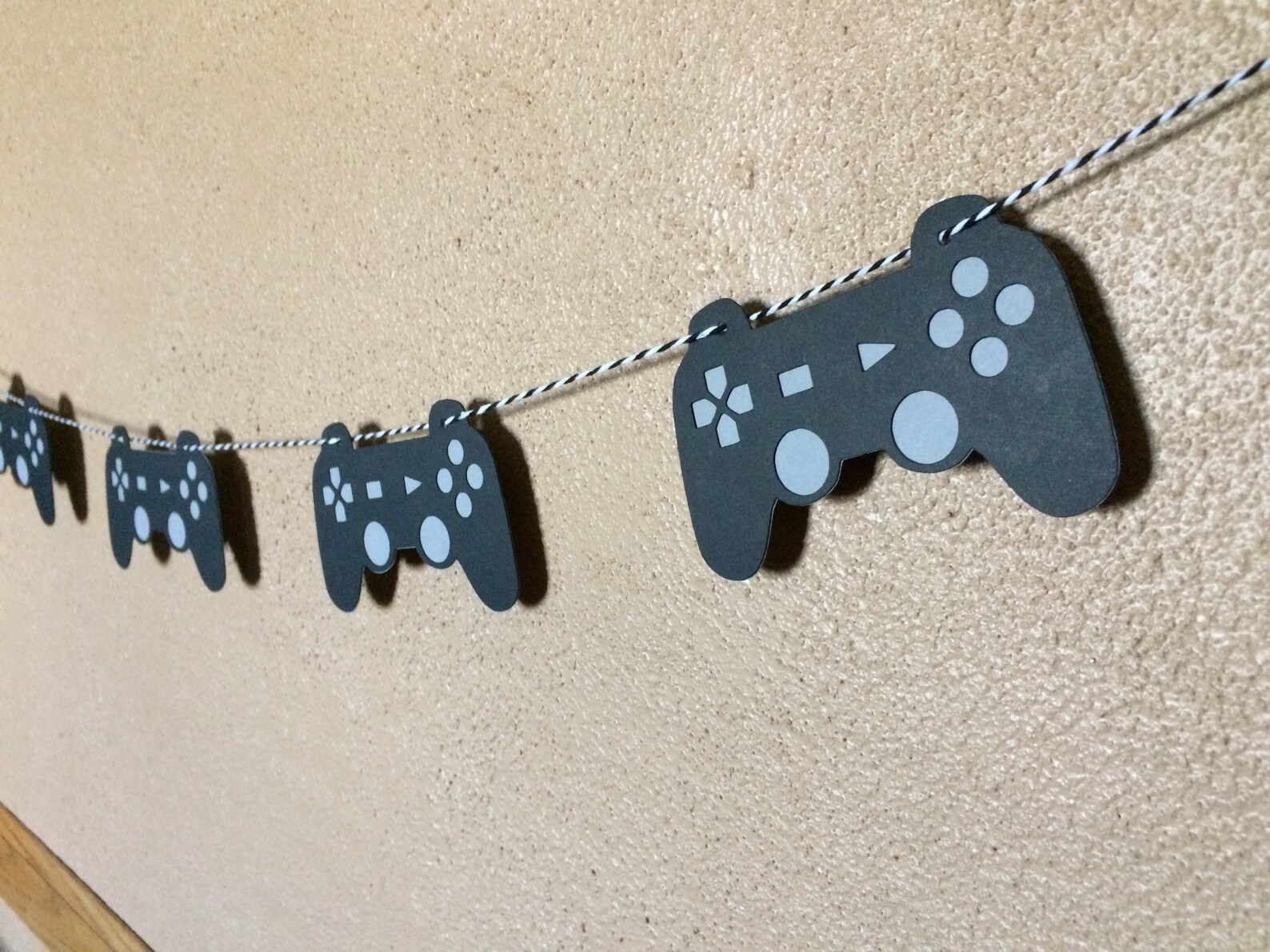 Game Controller Banner Gamer Party Decor Video Game - Etsy