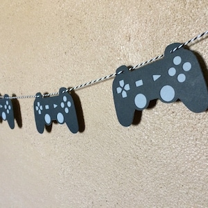 Game Controller Banner, Gamer Party Decor, Video Game Birthday, Gaming ...