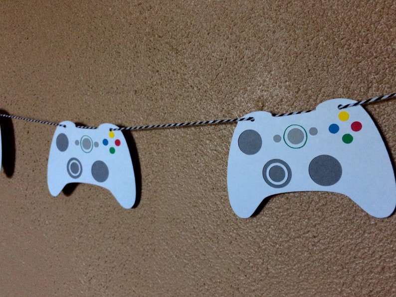 Video Game Controller Party Decorations Video Game Birthday | Etsy