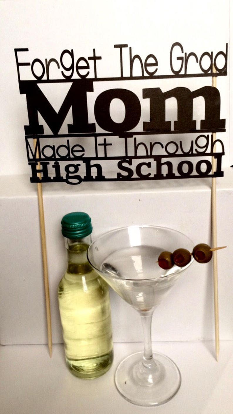 Graduation Party Graduation Cake Topper Funny Graduation - Etsy