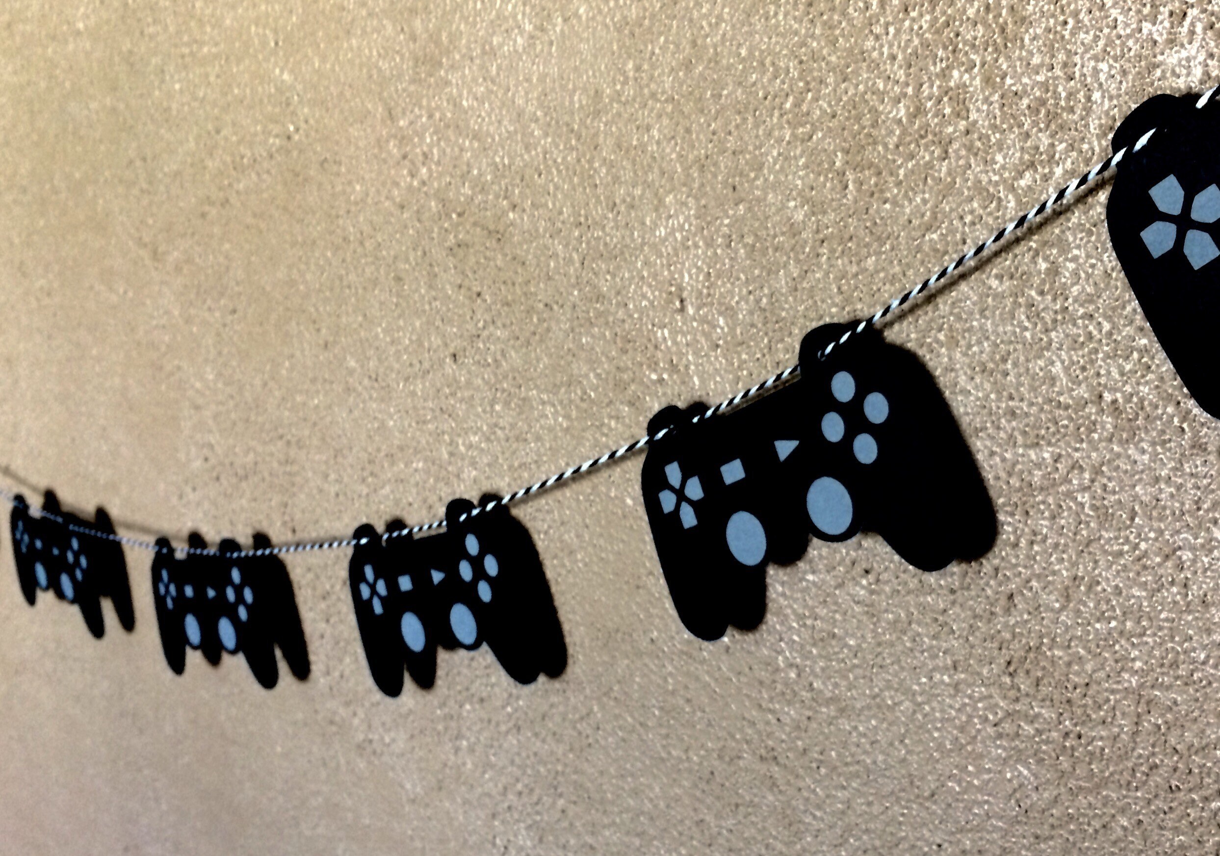 Game Controller Banner Gamer Party Decor Video Game - Etsy