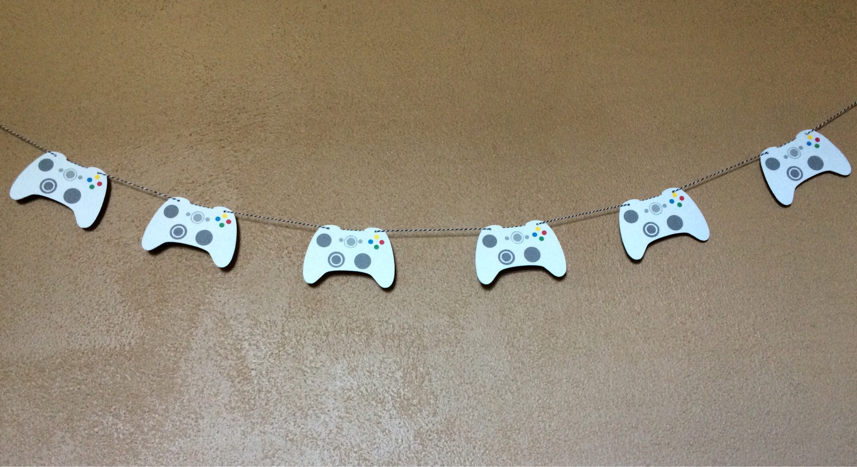 Video Game Controller Party Decorations, Video Game Birthday Banner ...