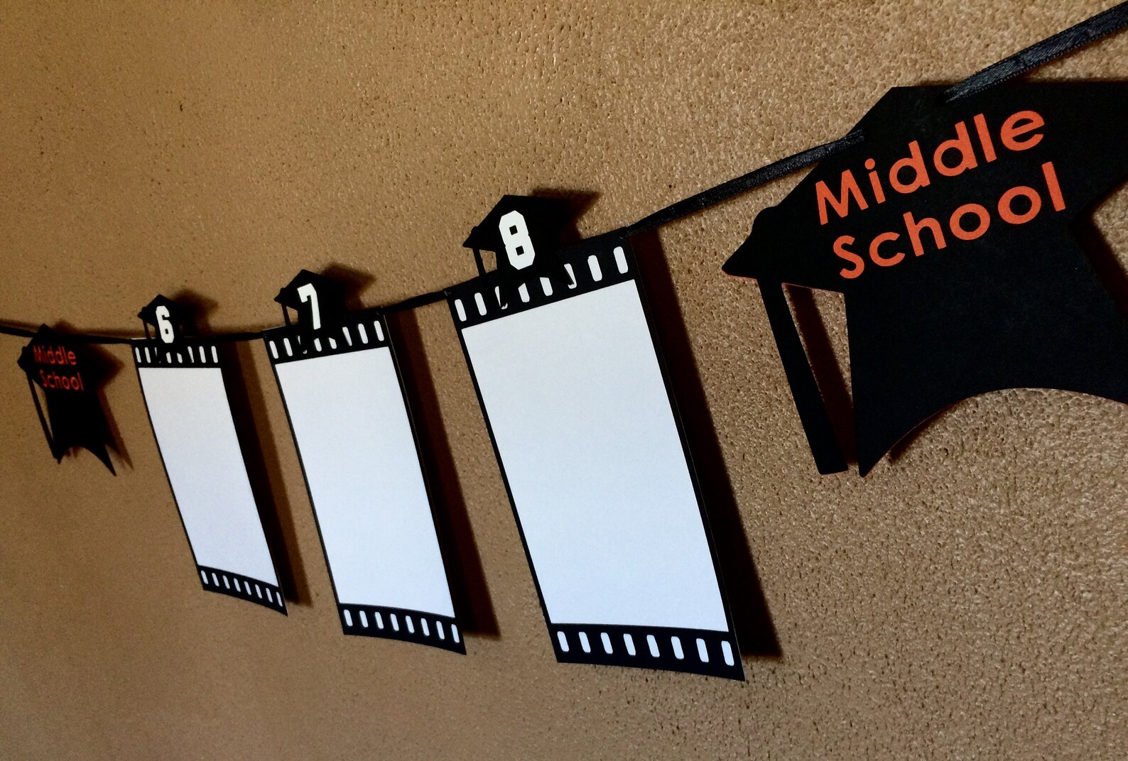 Middle School Graduation Photo Banner, Graduation Picture Banner ...