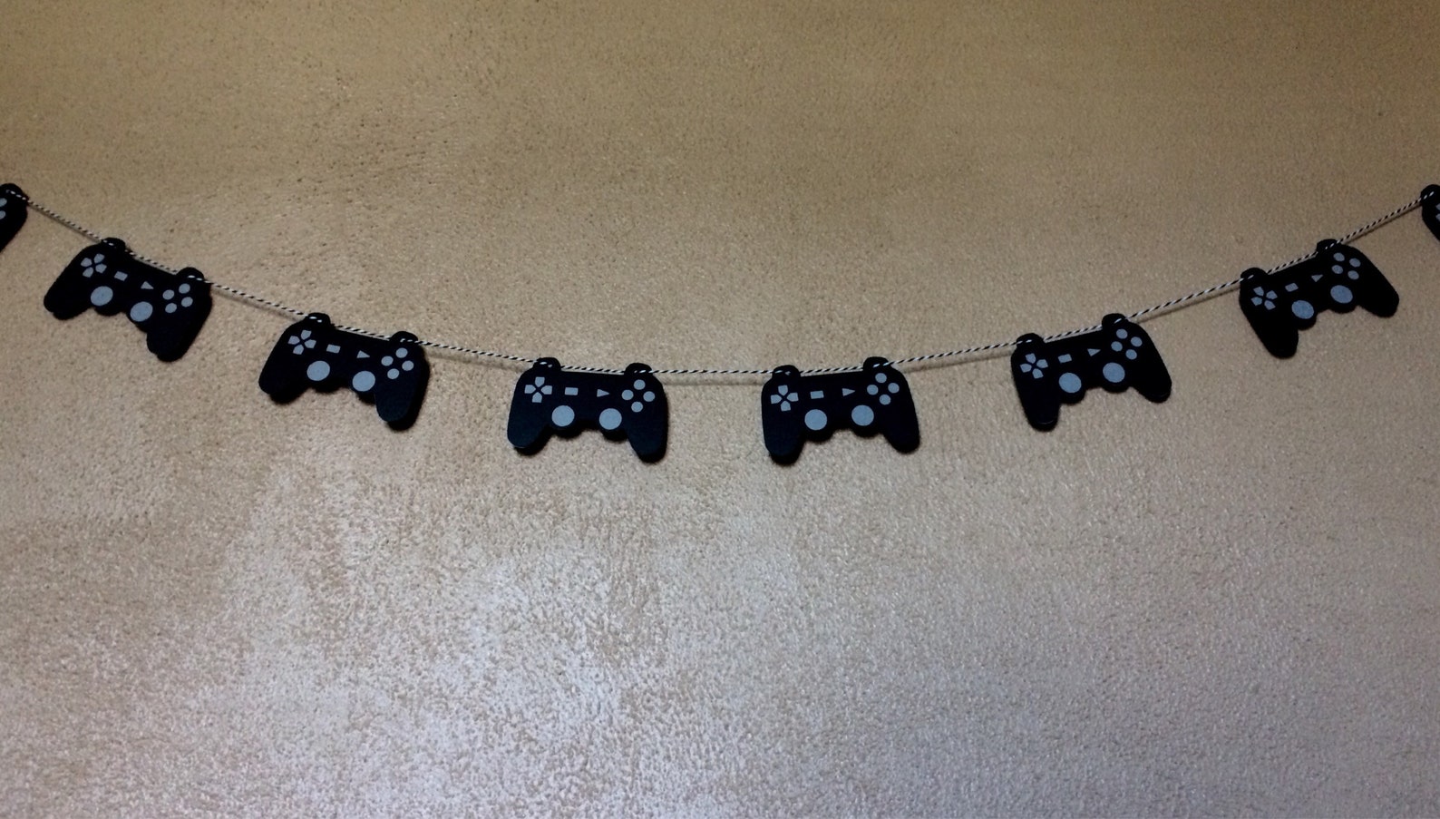 Game Controller Banner Gamer Party Decor Video Game - Etsy