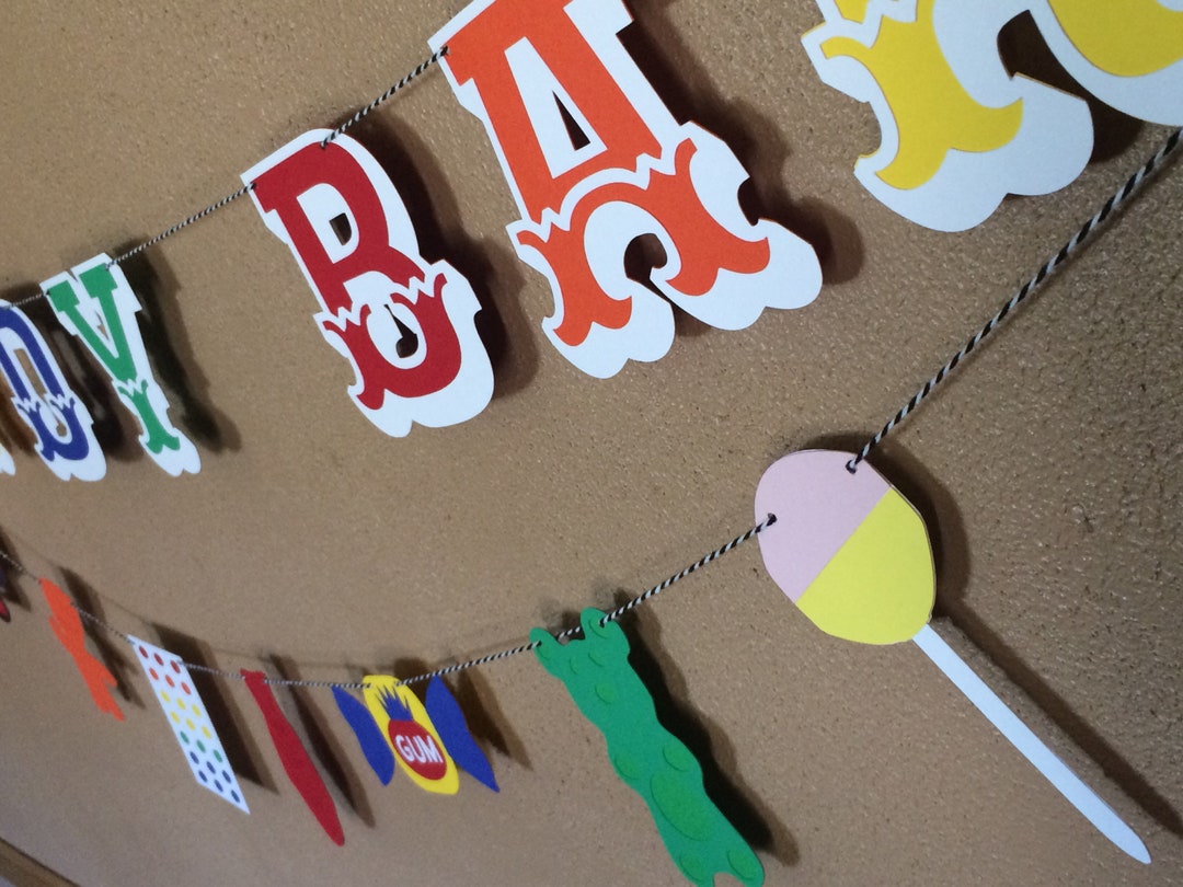 Candy Bar Party Banner, Candy Birthday Party, Dessert Table Sign, Candy ...