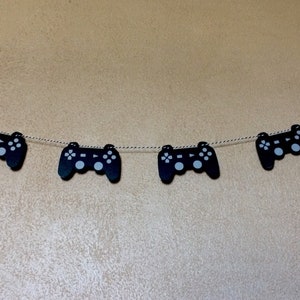 Game Controller Banner, Gamer Party Decor, Video Game Birthday, Gaming ...
