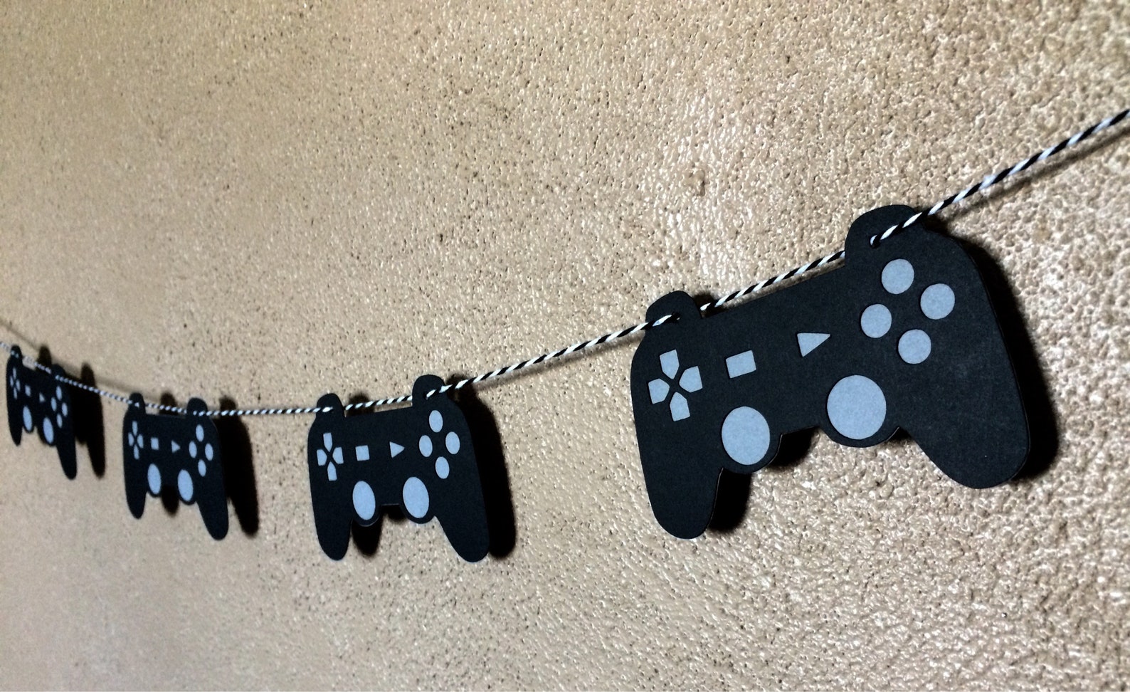 Game Controller Banner Gamer Party Decor Video Game - Etsy