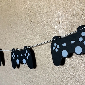 Game Controller Banner, Gamer Party Decor, Video Game Birthday, Gaming ...