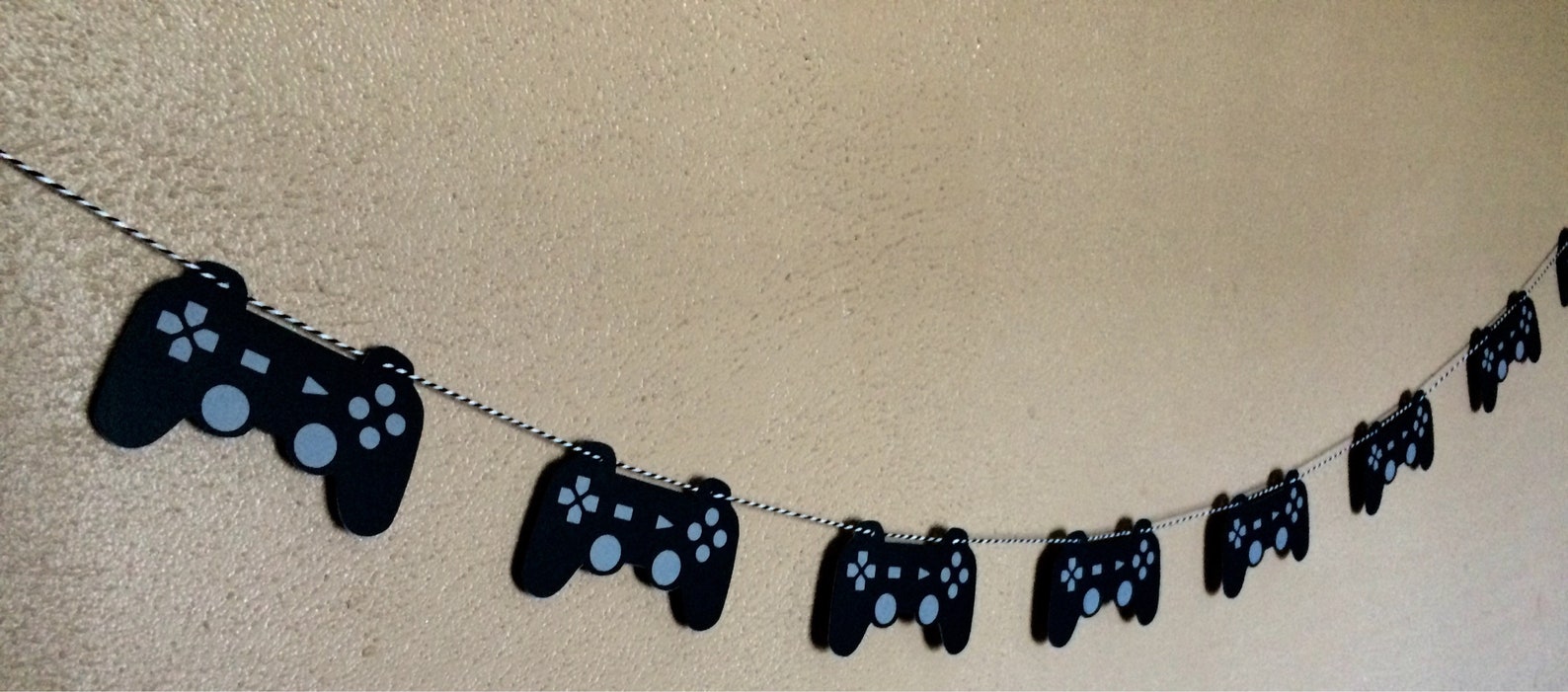 Game Controller Banner Gamer Party Decor Video Game - Etsy
