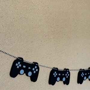 Game Controller Banner, Gamer Party Decor, Video Game Birthday, Gaming ...