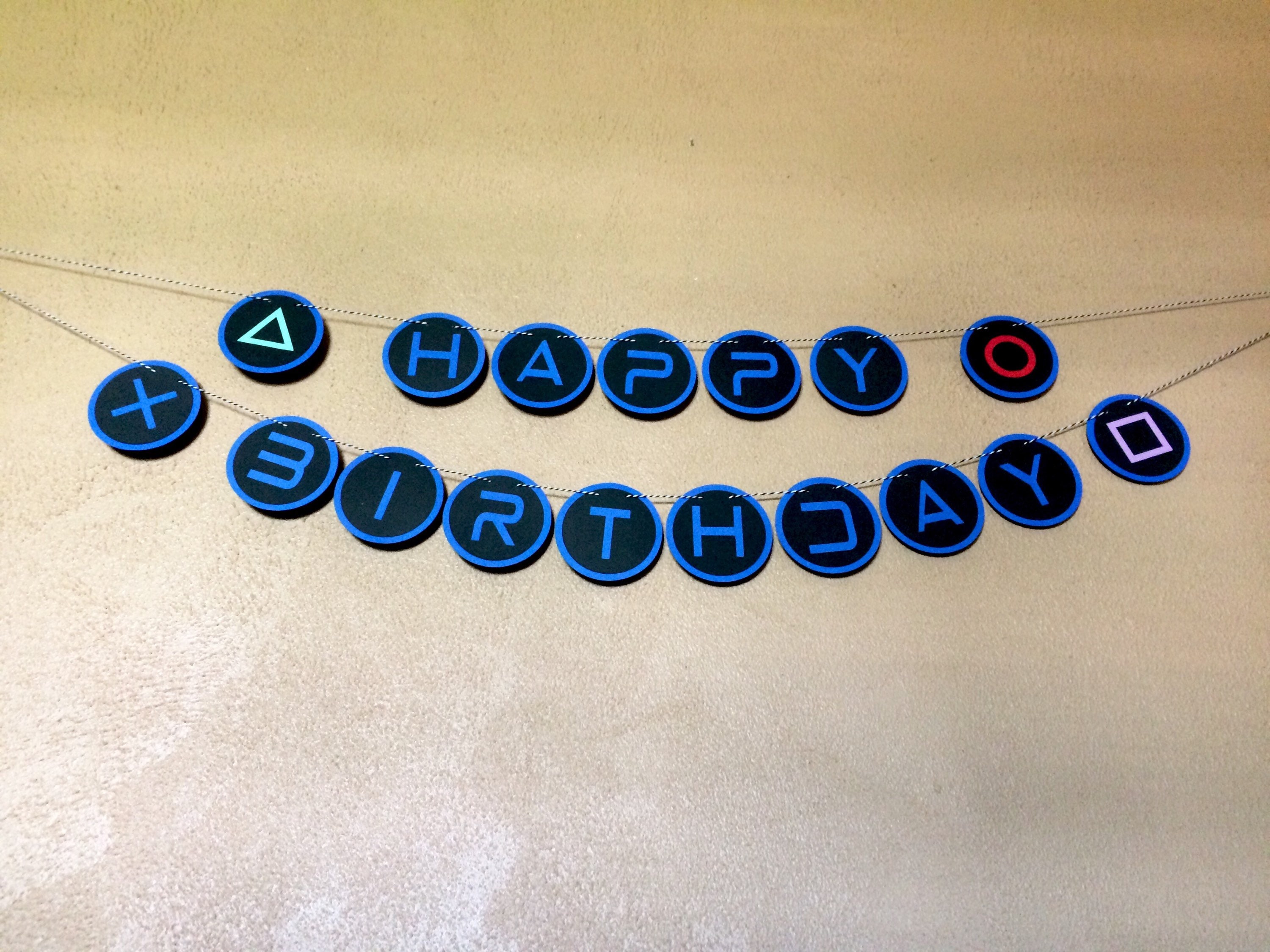 Video Game Birthday Banner Gamer Birthday Party Video Game | Etsy