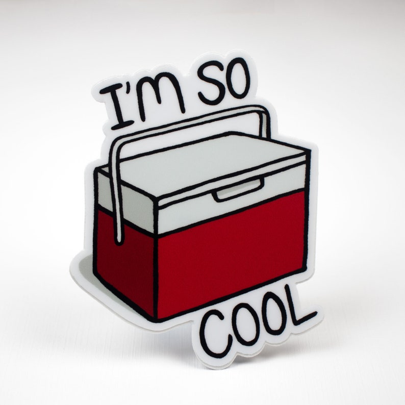 I'm So Cool Sticker Motivational Planner Stickers Cool | Etsy