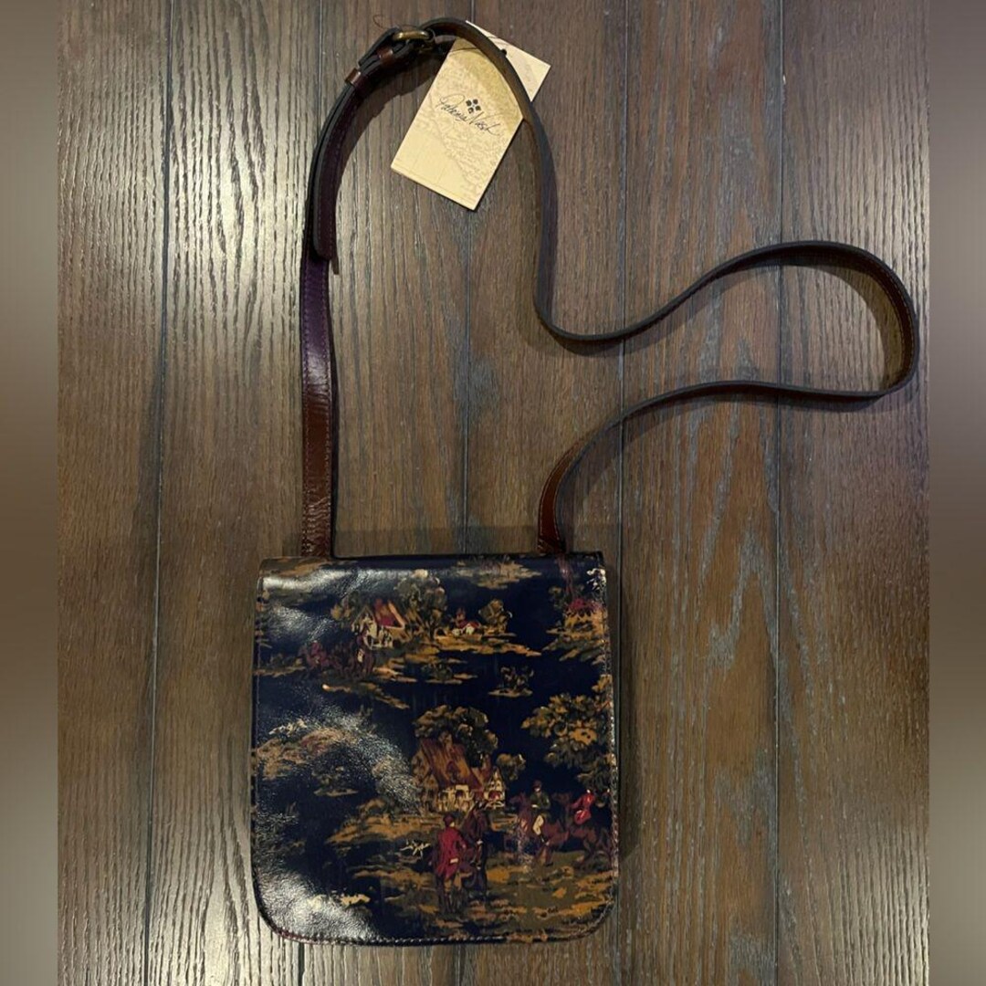 NWT Patricia Nash Kent Countryside Leather Crossbody Bag Granada ...