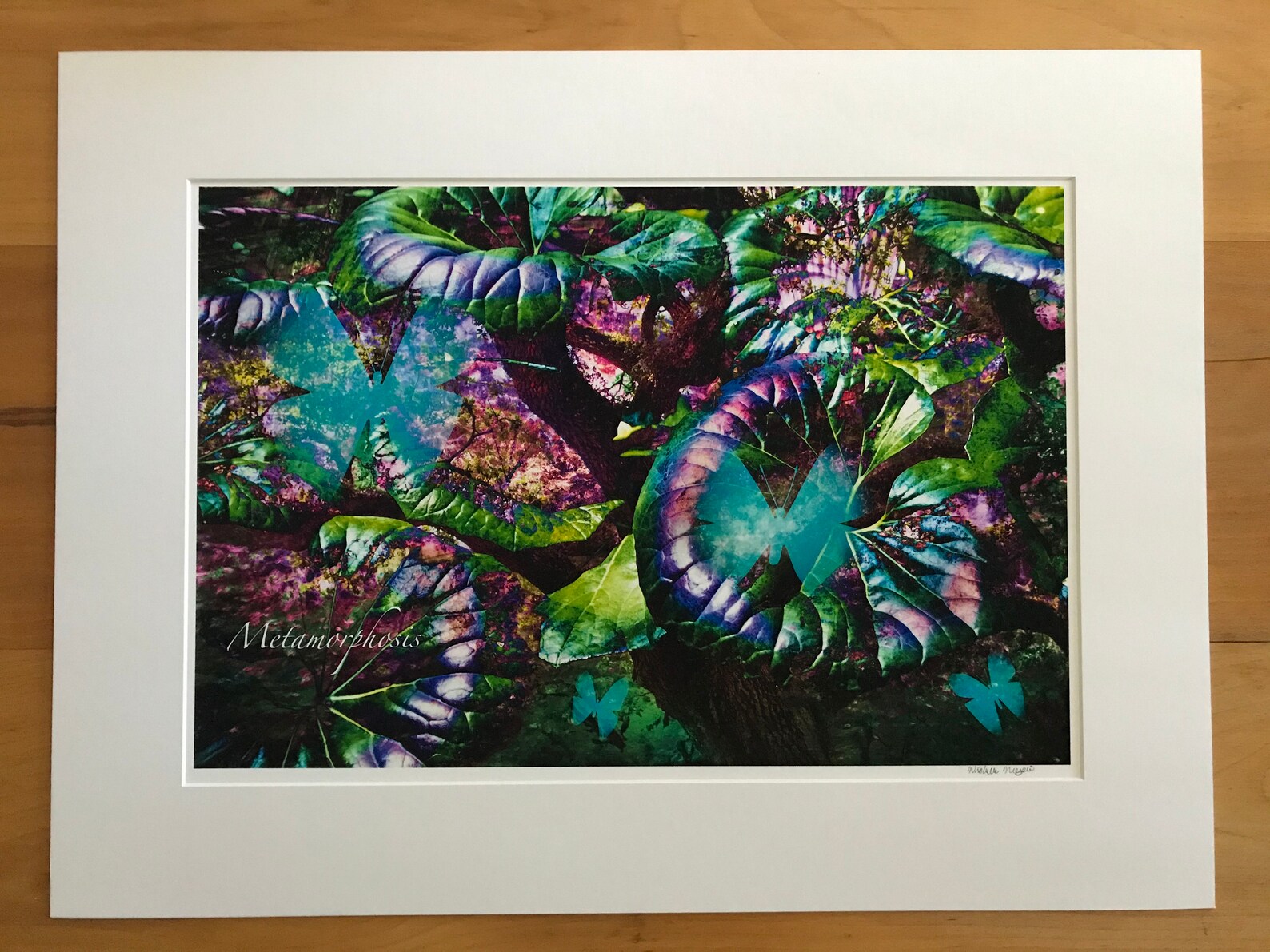 Metamorphosis - Matted Prints - Meditation Series Digital Collage Fine ...