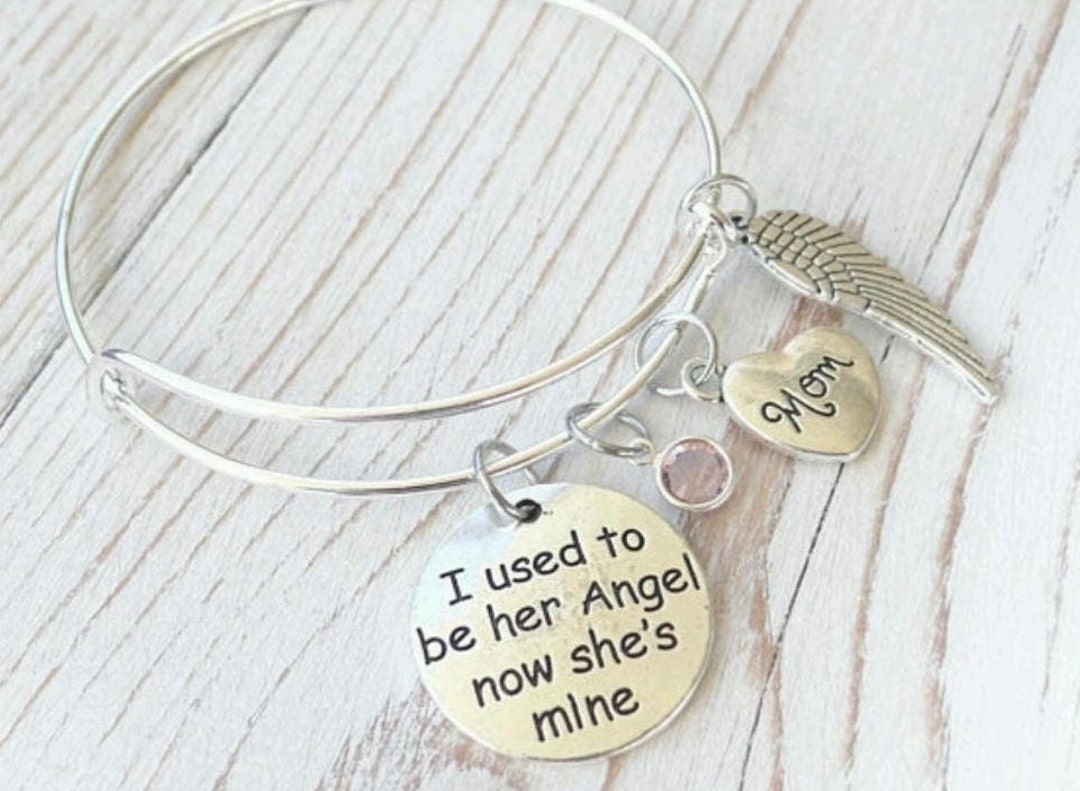 Mom Memorial, Mom Memorial Bracelet,mom Memorial Banglel, Memorial Mom ...