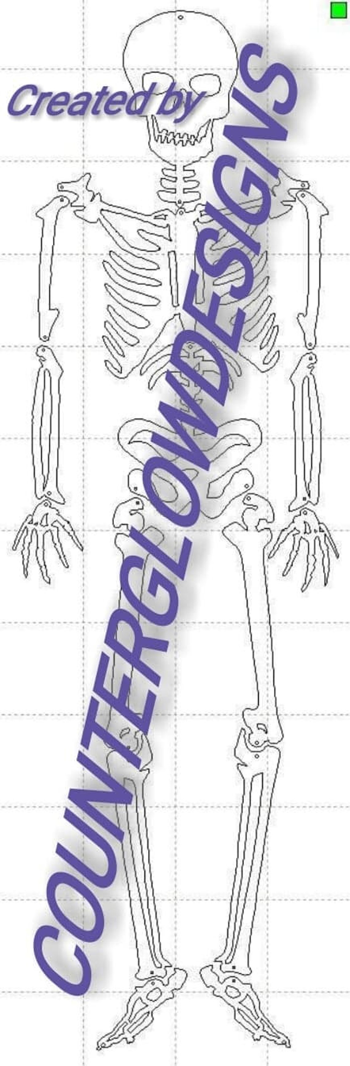 Skeleton Vector Files dxf Ai Bmp Svg Pdf | Etsy