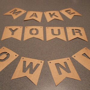 Make Your Own Banner Vector File (DXF, Adobe Illustrator, and SVG) - Etsy