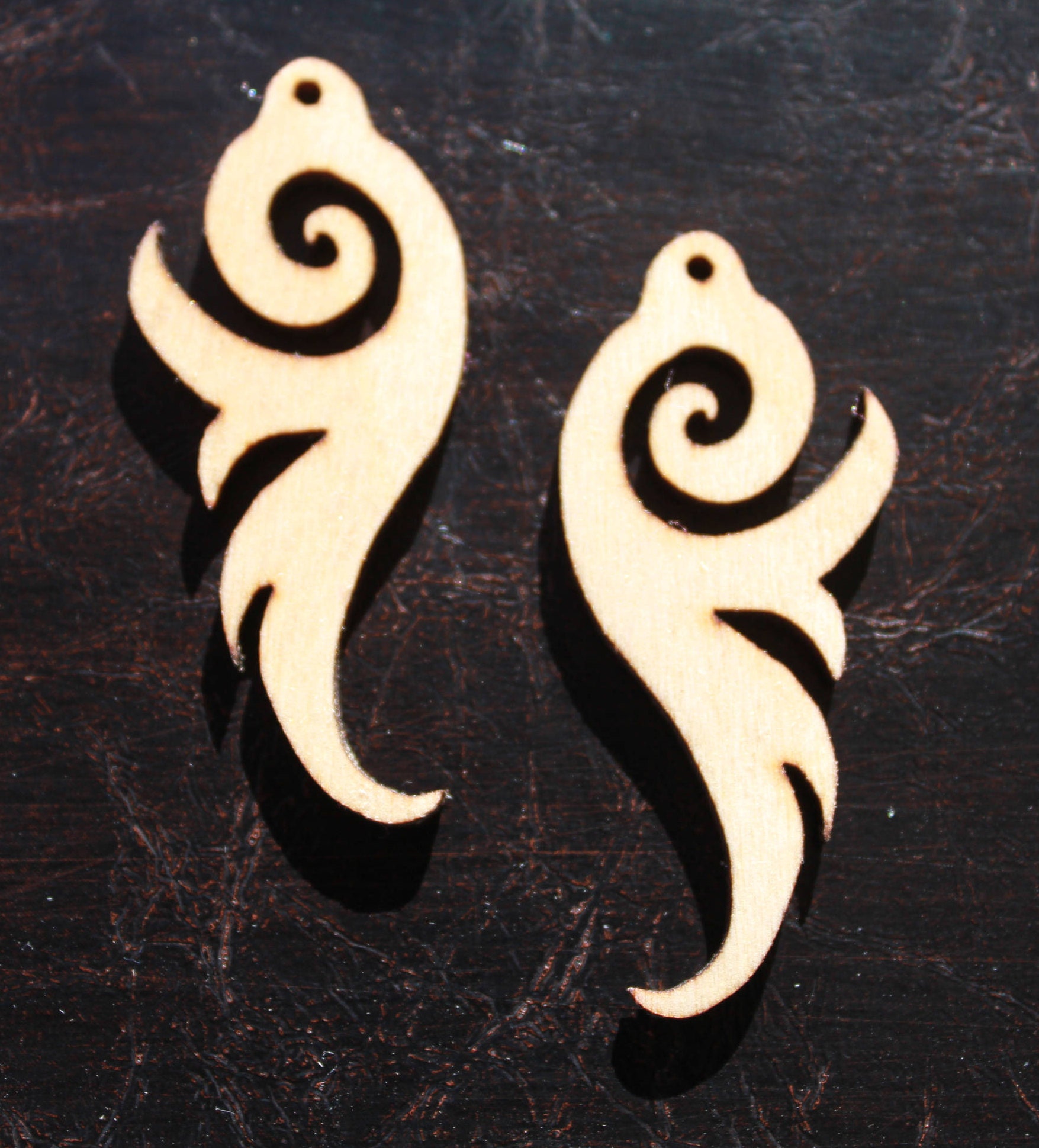 Set of 5 Laser-cut Earring Files Includes PDF DXF Adobe | Etsy