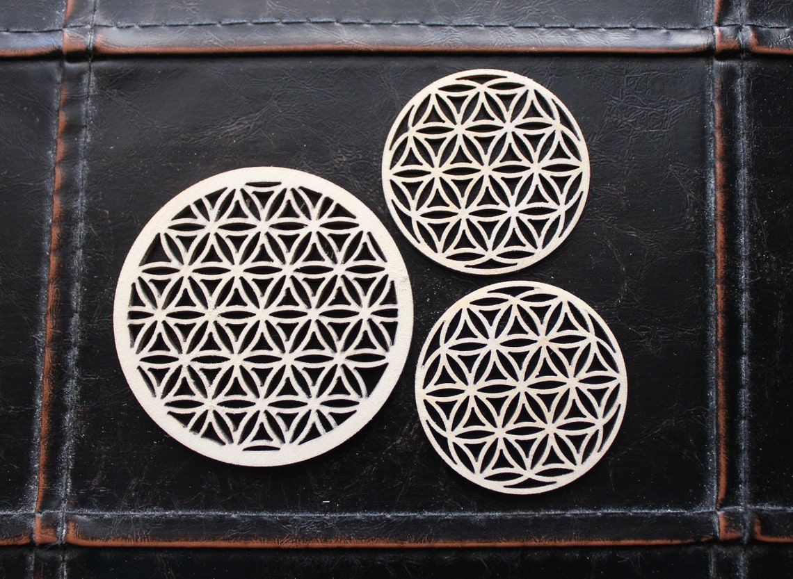 Flower of Life and Variations Vector Files (4 Sets. Contains Zip With ...