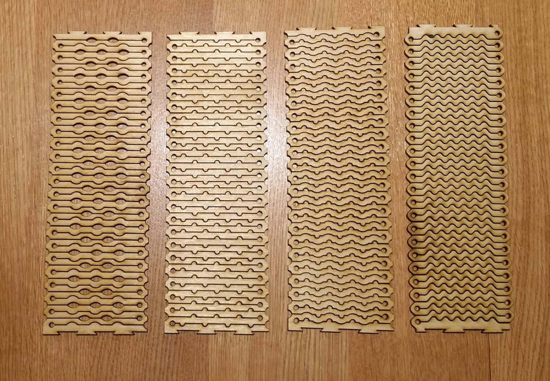 Flexible Laser Cut Bracelet Vector Art Files dxf ai cdr | Etsy