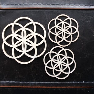 Flower of Life and Variations Vector Files (4 Sets. Contains Zip With ...
