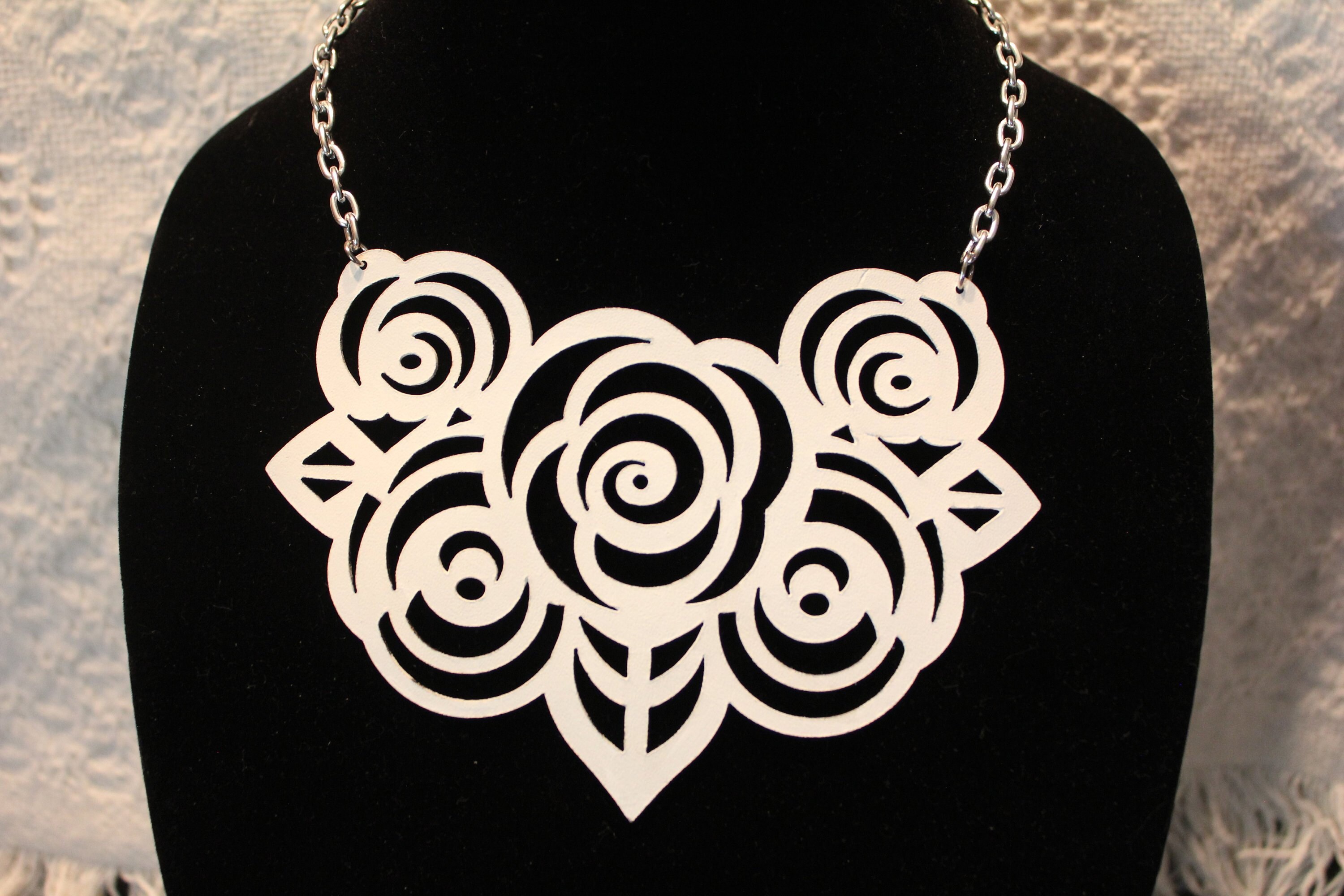 Necklace and Earring Set Vector Files contains SVG BMP DXF - Etsy