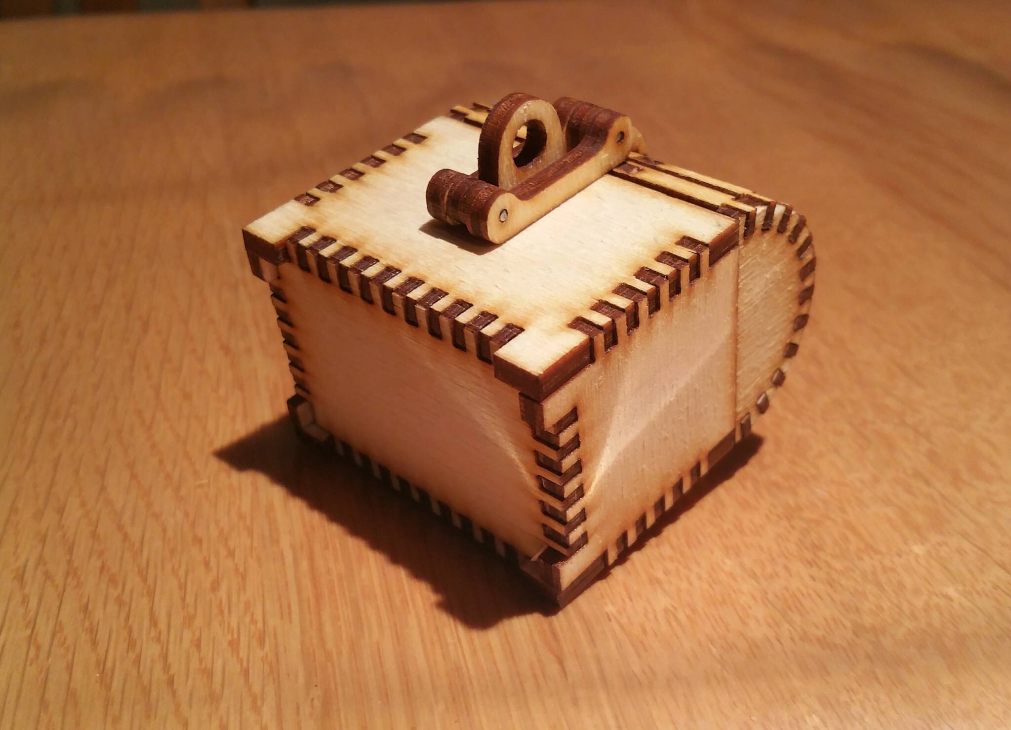 Make Your Own Mini Treasure Chest (zip File Contains Abobe Illustrator ...