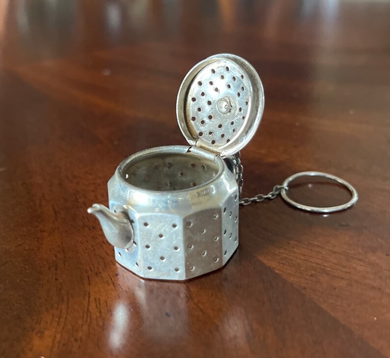 Vintage Sterling Silver Tea Leaf Diffuser - Etsy