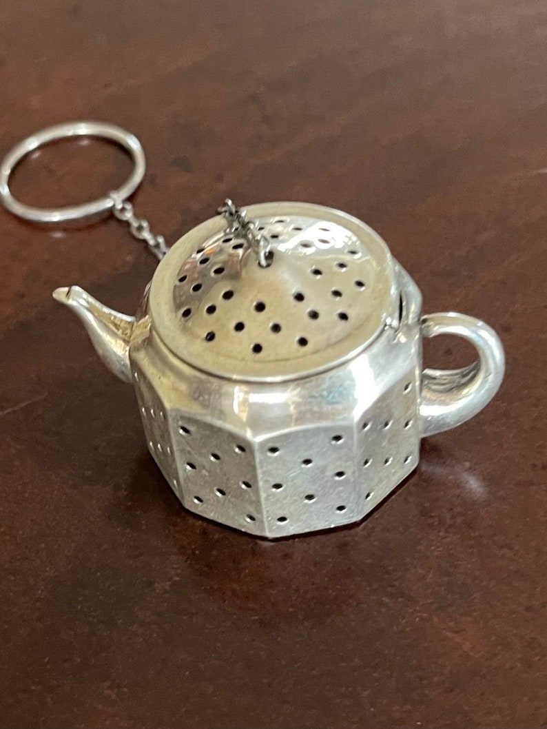 Vintage Sterling Silver Tea Leaf Diffuser - Etsy