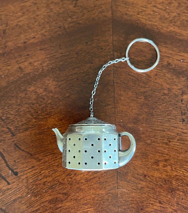 Vintage Sterling Silver Tea Leaf Diffuser - Etsy