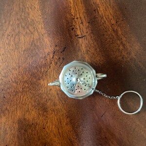 Vintage Sterling Silver Tea Leaf Diffuser - Etsy