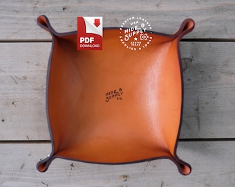Leather Valet Tray - Etsy