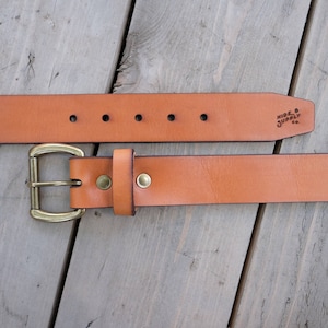 Standard 1.5" Belt End Template Pattern Guide - Billet, Buckle ...