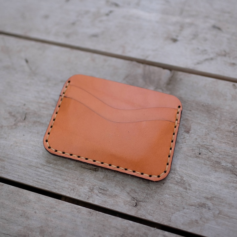 Five-pocket Slim Card Wallet PDF Template Pattern Guide (8.5" X 11 ...