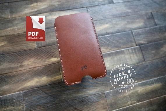 Iphone Sleeve Case Template Pattern Guide PDF 8.5 X | Etsy