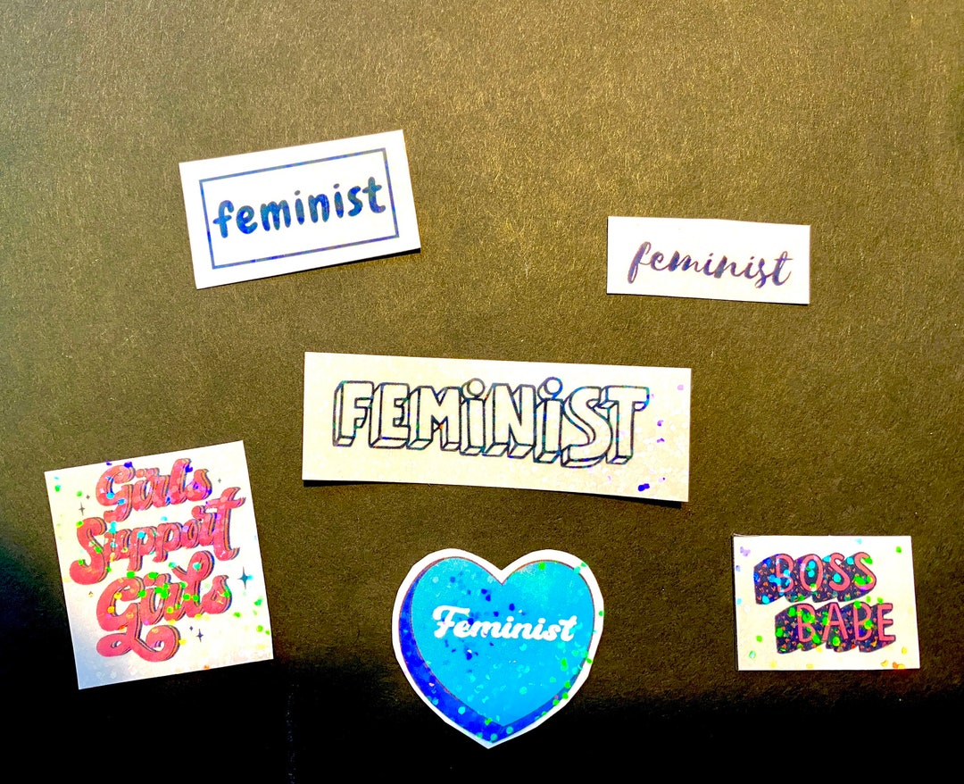 Feminist Sticker Pack of 6 Stickers - Etsy