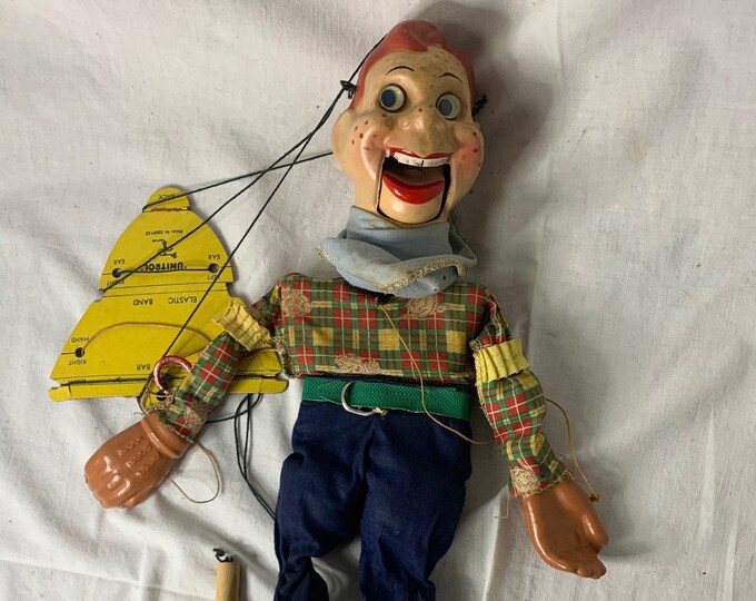 Vintage Howdy Doody Puppet Marionette 1950s - Etsy