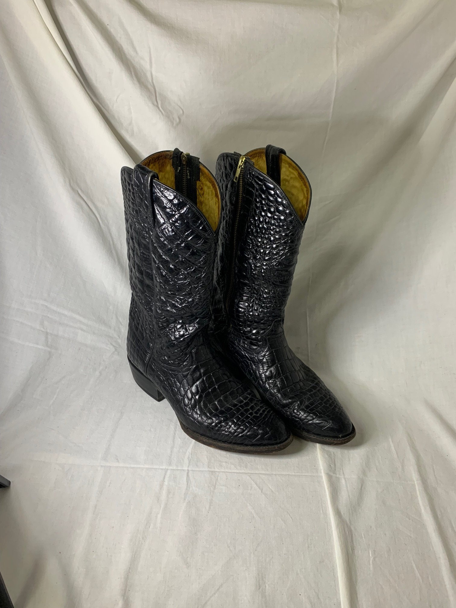 Rattlesnake Boots With Head