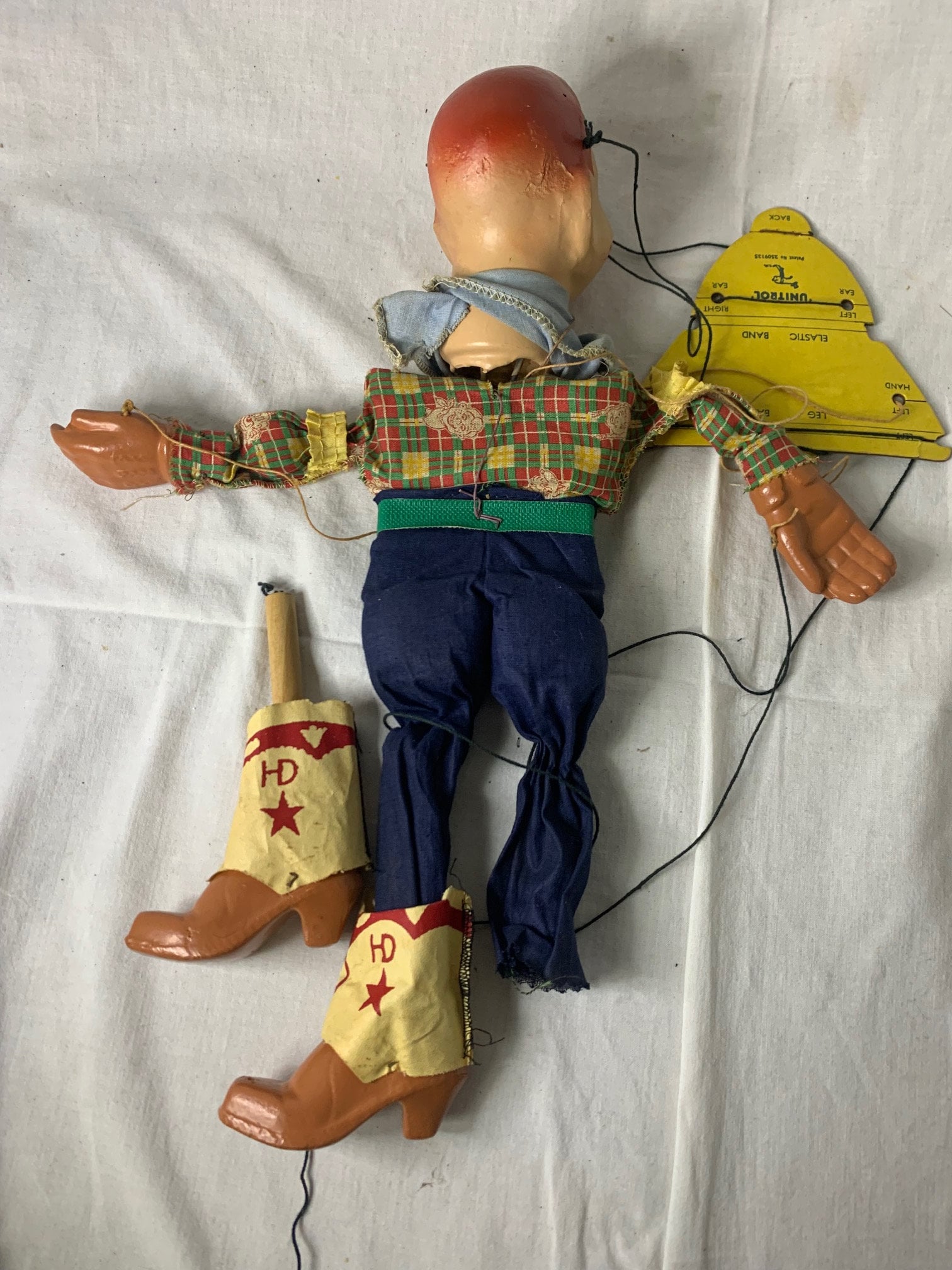 Vintage Howdy Doody Puppet Marionette 1950s - Etsy