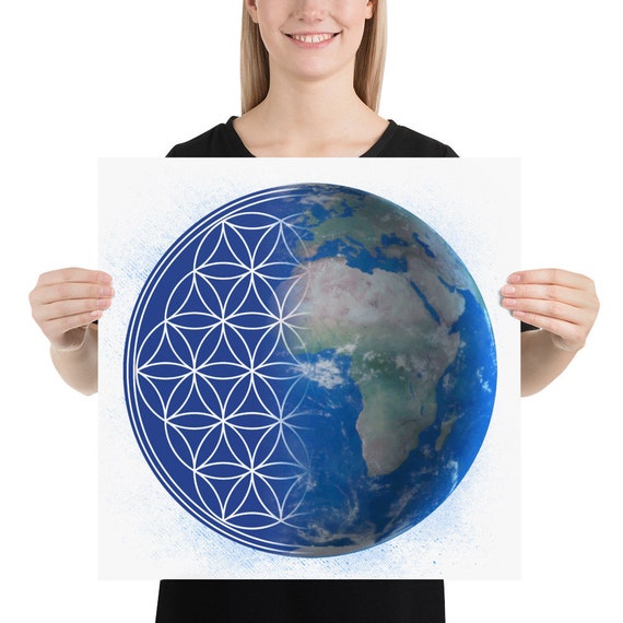 Golden Ratio Sacred Geometry Earth in the Universe - Etsy