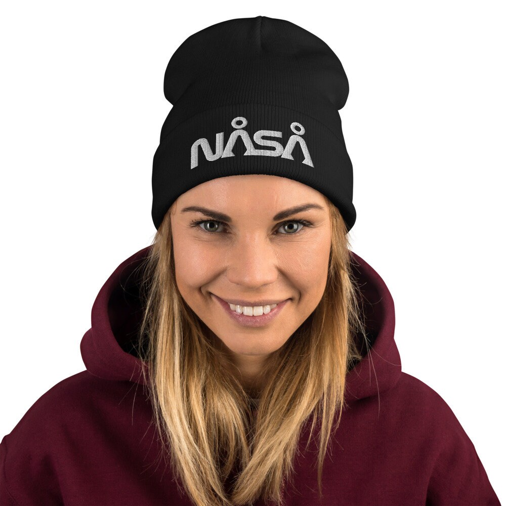 Nasa Stargate Mashup Logo Fan Ascension Embroidered Beanie Toque - Etsy