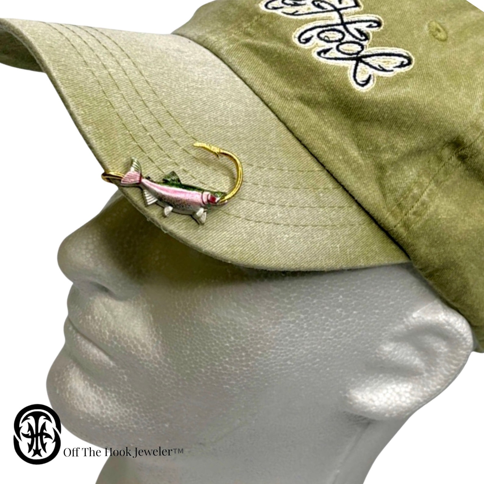Steelhead Trout Hat Clip: Eagle Claw Brim Hook - Etsy
