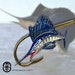 Sailfish Hookit© Fish Hat Hook Hat Clip Brim Clip gift for Fisherman - Etsy