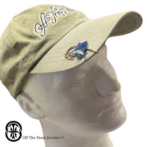 Sailfish Hookit© - Fish Hat Hook - Hat Clip - Brim Clip --gift for ...