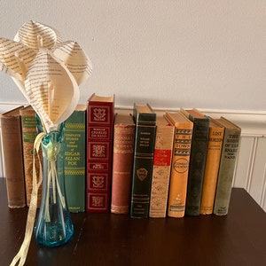 Book Page Calla Lilies (book Flowers) - Etsy