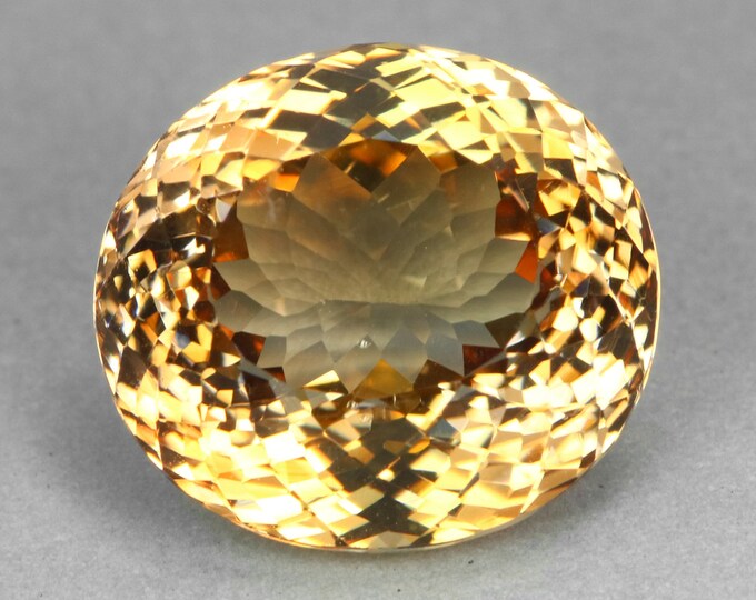 18.61 Ct Glowing Rare Master Cut 100% Natural Champagne Topaz From ...