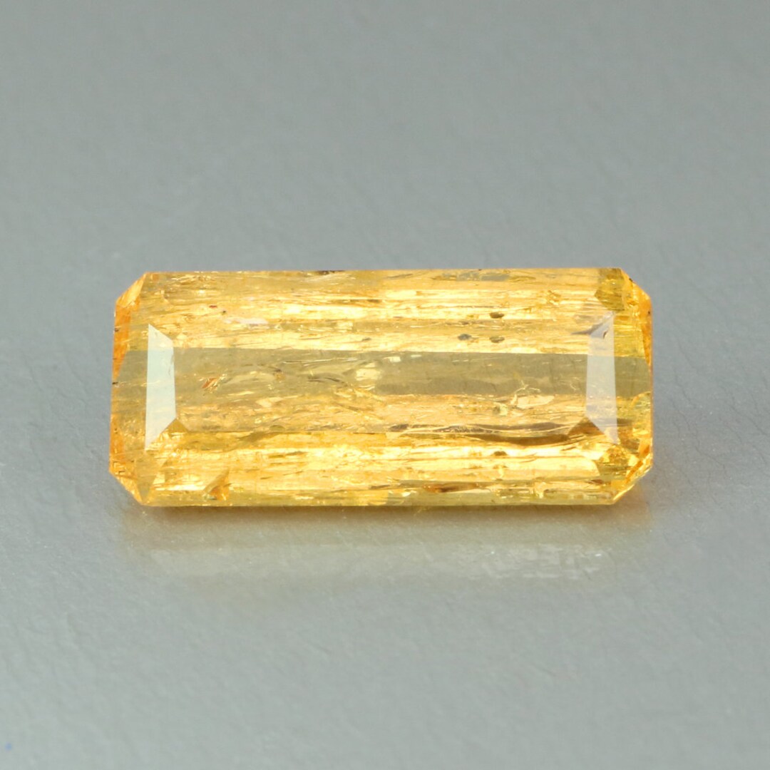 3.10 Ct Sparkling ! Rare Gem Imperial Topaz Mined From Brazil (limited ...