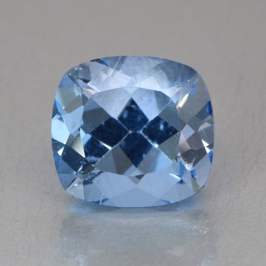 2.32 CT Memerizing Blue Beryl Rare Gemstone Cushion Cut From Madagascar - Etsy
