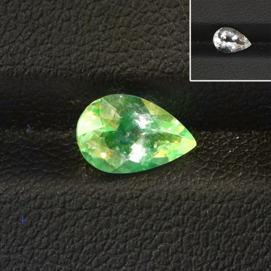 0.80 CT World Class Rare Gemstone 100% Natural Color Change Hyalite ...